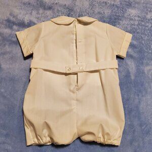 Alexis | One Pieces | Alexis Baby Boy White Romper Suit Outfit 9m ...